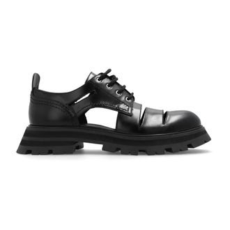 Alexander McQueen Lucent Derby Schuhe - - Shoes - Damen - Schwarzk - 39 EU