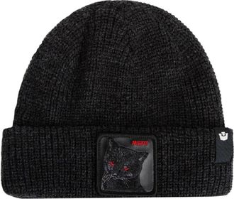 Goorin Brothers Femme, Accessoires, Noir, Taille: ONE Size Misfit Cat Beanie