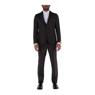 Tagliatore Einreihiger Anzug - - Suits - Herren - Braun - 2XL