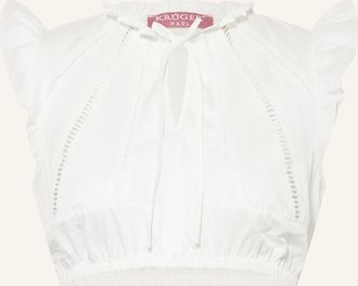 Krüger Krüger Dirndlbluse Efigenia weiss