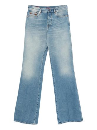 Gucci Horsebit flared jeans - Blau