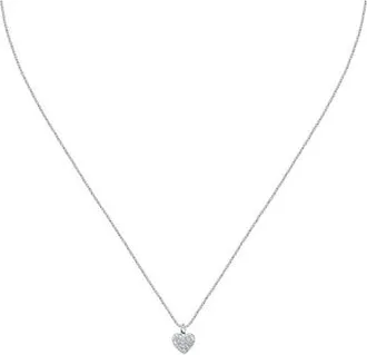 Cleor Collier en argent 925/1000 et zircon
