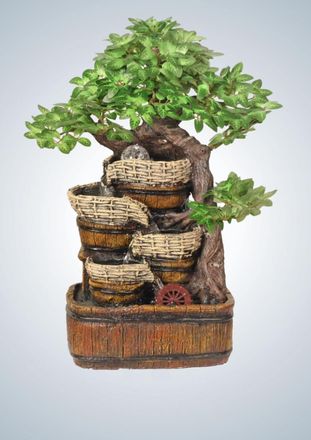 Aurum Feng Shui - Zimmerbrunnen mit LED Beleuchtung Mod. 009