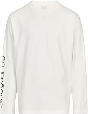 Courr&egrave;ges T-shirt &agrave; logo en coton