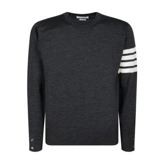 Thom Browne Pullover aus Schurwolle - - Knitwear - Herren - Grau - S