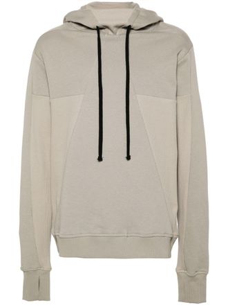 Thom Krom hoodie à empiècements - Tons neutres