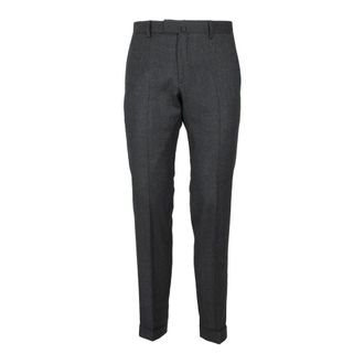 BRIGLIA 1949 Roter Flanell Teller - - Trousers - Herren - Grau - 2XL