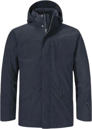 Sch&ouml;ffel 3in1 Parka Style Borkol MNS - - Coats - Herren - Blau - 4XL