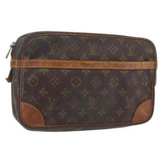 Louis Vuitton Pre-owned Canvas Clutch - - Pre-owned - Damen - Braun - ONE SIZE