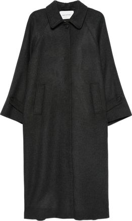 Mark Kenly Domino Tan Mantel mit Raglanärmeln - Grau