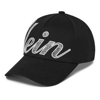 Philipp Plein unisex, Accessoires, Noir, Taille: ONE Size Baseball Cap Strass