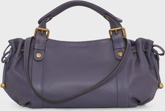 Gerard Darel Mini sac &agrave; main en cuir - 12H - Lavande