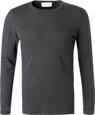 American Vintage American Vintage Herren Longsleeve blau Baumwolle