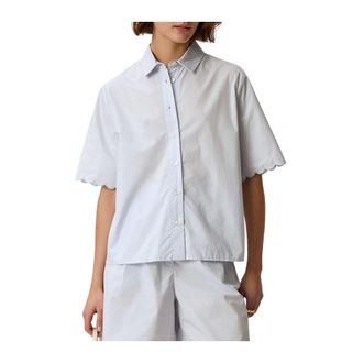 des petit hauts Damen, Blusen & Hemden, Blau, LGr&ouml;&szlig;e