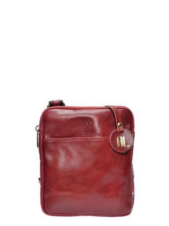 Anna Luchini Rot Rindsledertasche