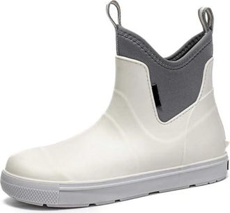 Generic Chaussure Cuisine Homme Femme Bottes Original Antidérapant Protection contre les claboussures résistantes aux intempéries Facile désinfecter de jardin