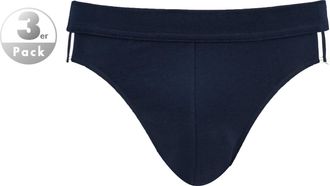Schiesser Herren Unterwäsche blau Baumwolle & Mix unifarben