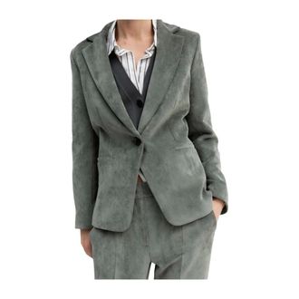 Marella Emmeresia Blazer - Femme - Vestes - Vert - Taille: 36 FR