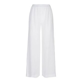 Fabiana Filippi Elegante- weite Hose - - Trousers - Damen - Wei&szlig; - M