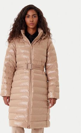 Calvin Klein Winterjacke LV044D543G Beige Slim Fit