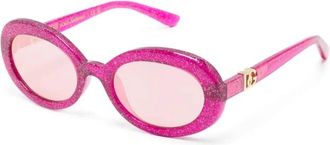 Dolce & Gabbana Femme, Accessoires, Rose, Taille: 49 MM Lunettes de soleil