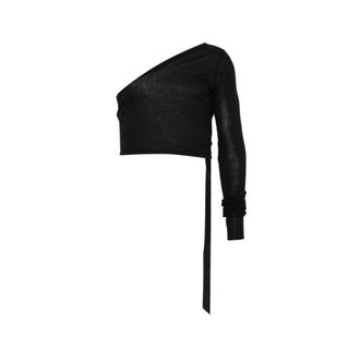 Rick Owens Homme, Tops, Noir, Taille: M T-Shirt Ziggy T