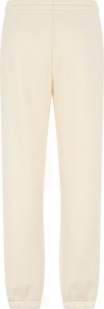 Moncler Womens Track Pants Cotton Cream
