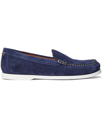 Ralph Lauren Leichte Slipper Merton aus weichem Veloursleder in