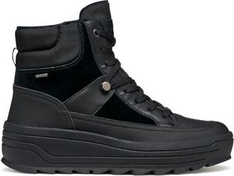 Geox D MILLEINY B ABX Bottines pour femme Noir Taille 41 EU, Noir, 41 EU