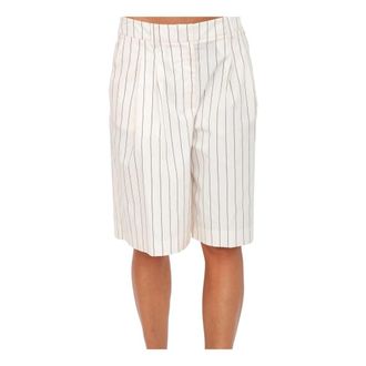 Twinset Wei&szlig;e Bermuda-Shorts - - Shorts - Damen - Wei&szlig; - L