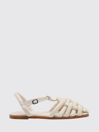 Hereu Sandales &agrave; Talons HEREU Femme couleur Blanc