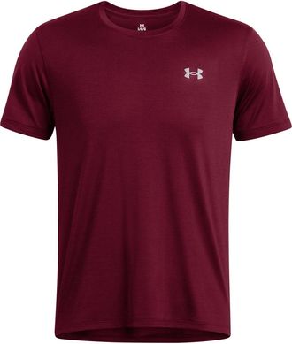 Under Armour Herren Launch Short Sleeve T-Shirt, Kardinal/Reflektierend, M