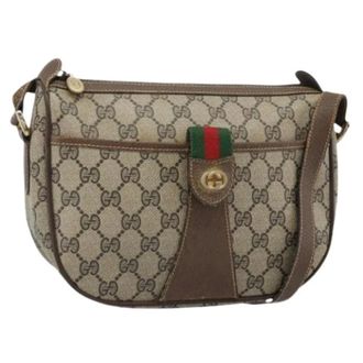 Gucci Sac bandouli&egrave;re vintage doccasion - Femme - Pre-owned - Beige - Taille: ONE Size