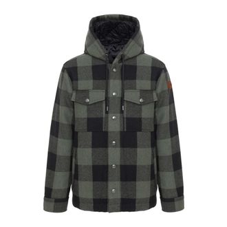 Colmar Homme, Sport, Vert, Taille: S Surchemise matelass&eacute;e &agrave; capuche