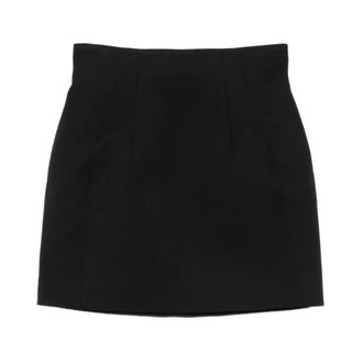 MUGLER Ma&szlig;geschneiderter Minirock - - Skirts - Damen - Schwarzk - M