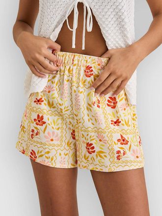 Rhythm Wildflower Shorts white