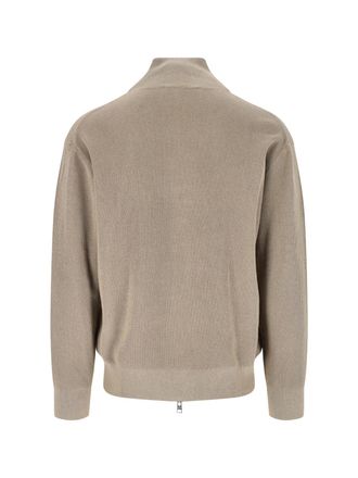 Closed Mens Sweaters Beige Cotton