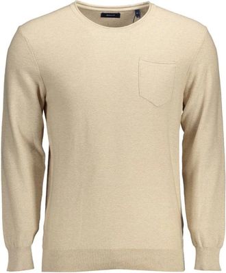 GANT Homme, Pulls, Beige, Taille: 2XL Maille ras du cou