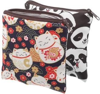 IFUNDOM 2 Pi&egrave;ces sac de rangement de serviette hygi&eacute;nique serviettes menstruelles