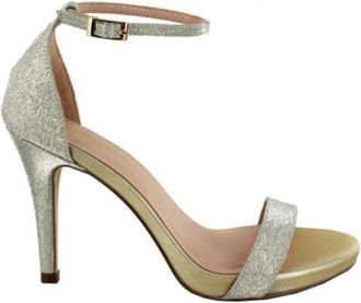 Menbur Femme, Chaussures, Jaune, Taille: 40 EU Sandalo Satin