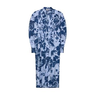 Pierre-Louis Mascia Langarm-Hemdbluse - - Dresses - Damen - Blau - XS