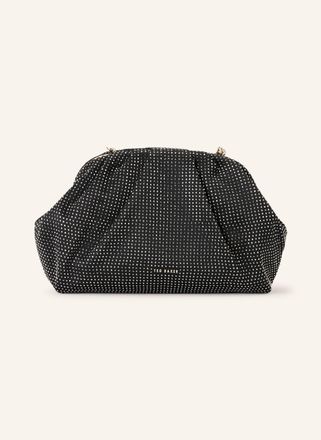 Ted Baker Umh&auml;ngetasche Anssa Mit Schmucksteinen schwarz