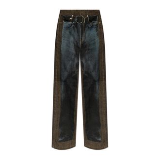 Y / Project Jeans mit Druck - - Jeans - Damen - Grau - W26