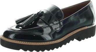 Franco Sarto Femme Carolynn Lug Sole Loafer Semelle de Mocassin, Bleu Marine Inky Navy, 37 EU