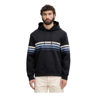 A|X Armani Exchange Strukturierter Hoodie aus technischem Stretch-Baumwollgewebe - - Sweatshirts & Hoodies - Herren - Blau - 2XL