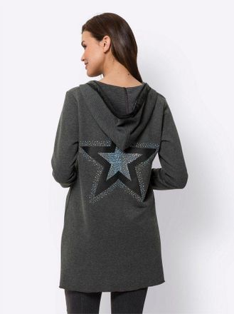 Heine Shirtjacke Sweatshirtjacke Langarm