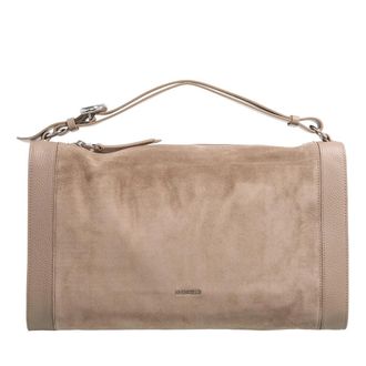 Coccinelle Crossbody Bags - Coccinelleelinor Suede Bi - Gr. unisize - in Taupe - f&uuml;r Damen
