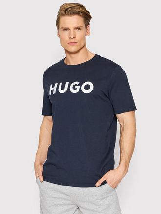 HUGO BOSS Hugo T-Shirt Dulivio 50467556 Dunkelblau Regular Fit