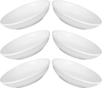BESPORTBLE SHINEOFI 6 St&uuml;ck Kleine Keramik Ersatzschalen f&uuml;r Wachsw&auml;rmer Duftlampen und &Ouml;lbrenner Kompakte Stabile Keramik in Wei&szlig; Schutzplatte f&uuml;r &Auml;therische &Ouml;l