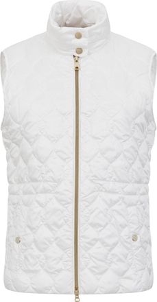 Geox Damen W Myluse Vest Jacket, Brilliant White, 50 (D44)